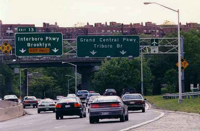 Grand Central Parkway Interboro Kew Gardens Interchange